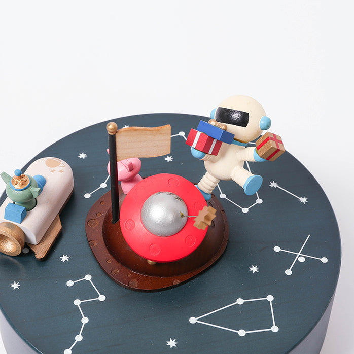 Birthday in Outer Space | Wooden Music Box | ShopMusicBox.com