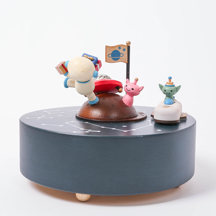 Birthday in Outer Space | Wooden Music Box | ShopMusicBox.com